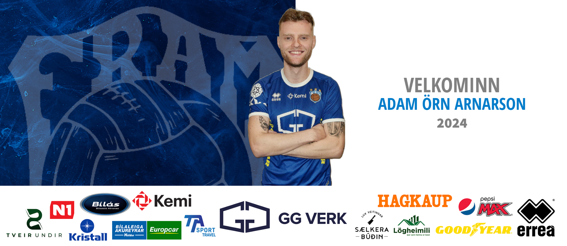 Adam Örn semur við Fram! - Fram