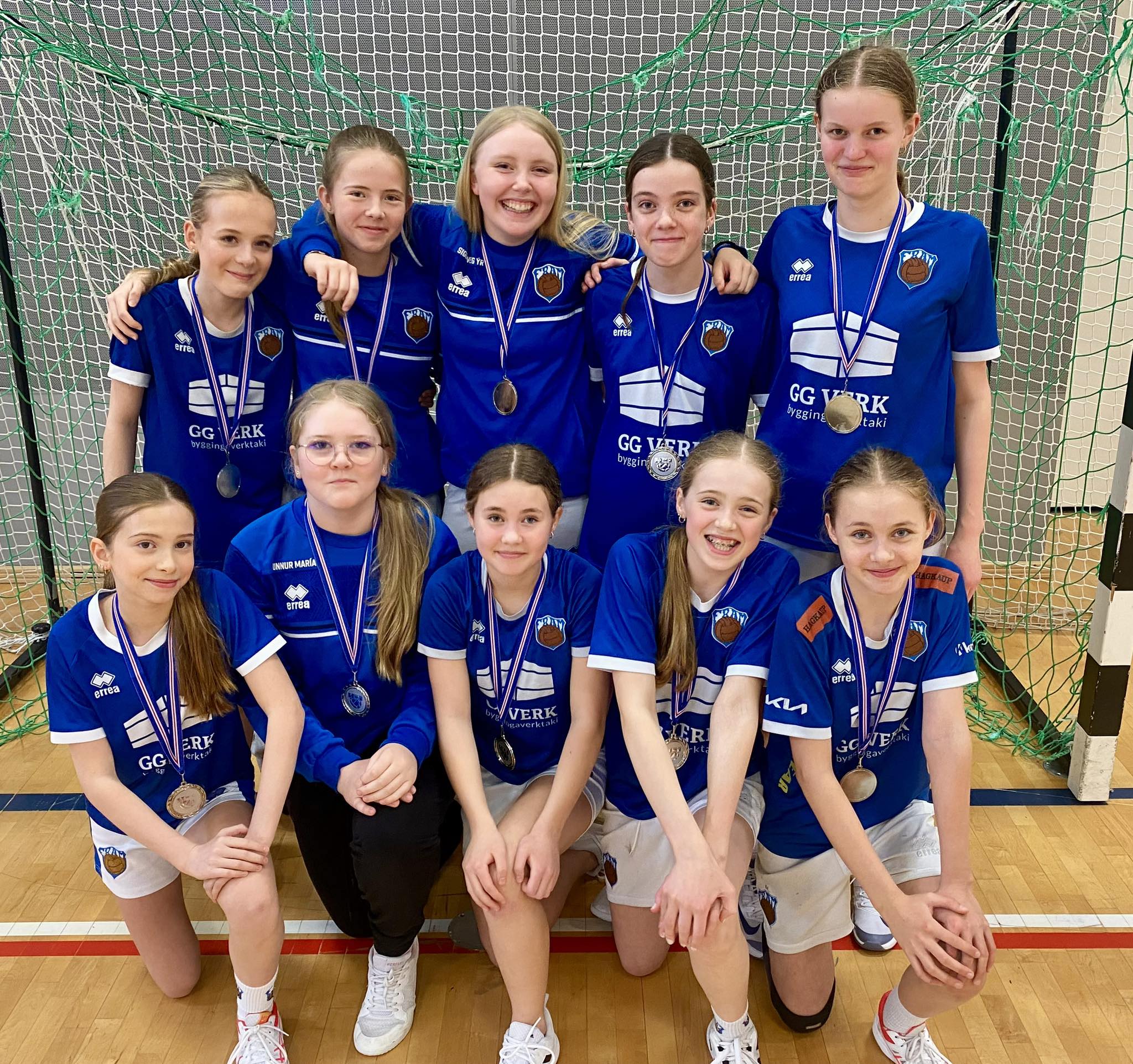 5. fl.kvenna yngri að gera það gott á Íslandsmótinu í handbolta - Fram