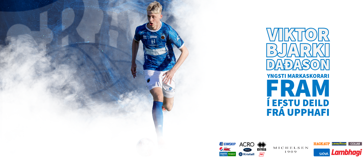 Viktor Bjarki yngsti markaskorari í sögu Fram! - Fram